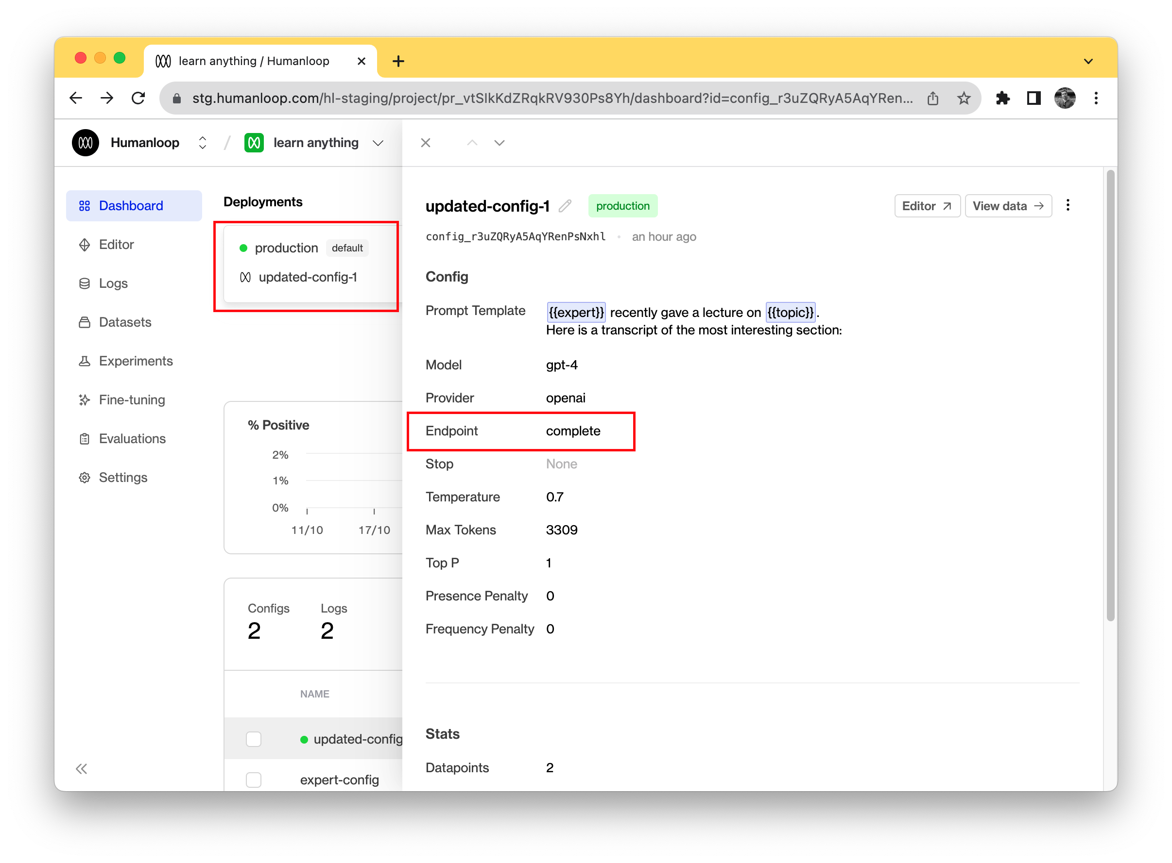 Generate completions (v4.0) — Humanloop Docs