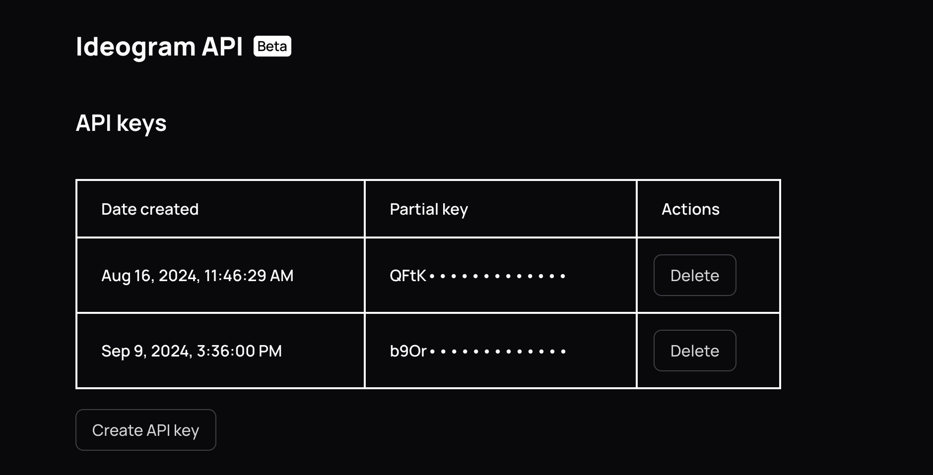 API Setup Ideogram Documentation