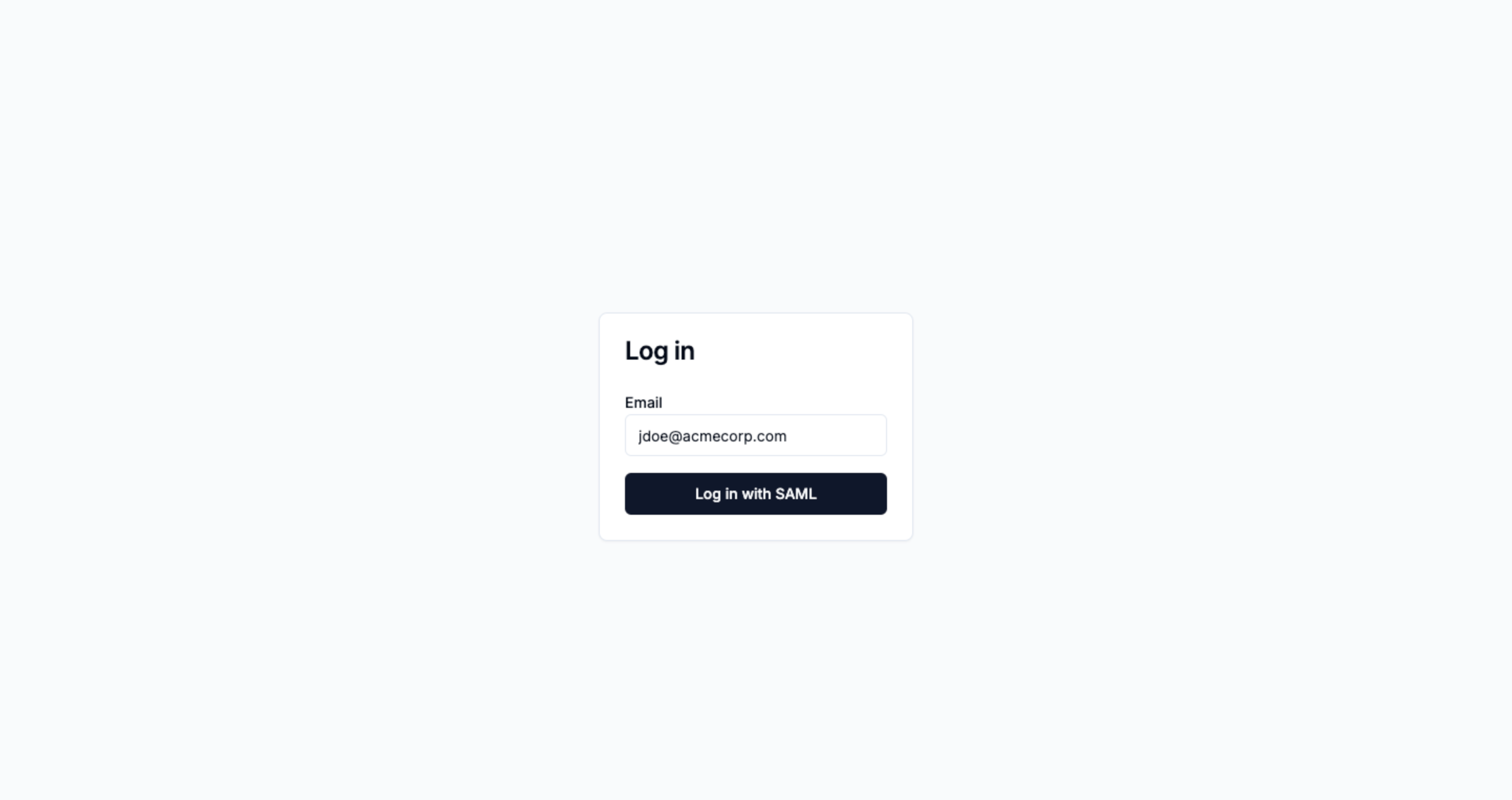 Integrating Saml With Your Login Ui — Ssoready Docs
