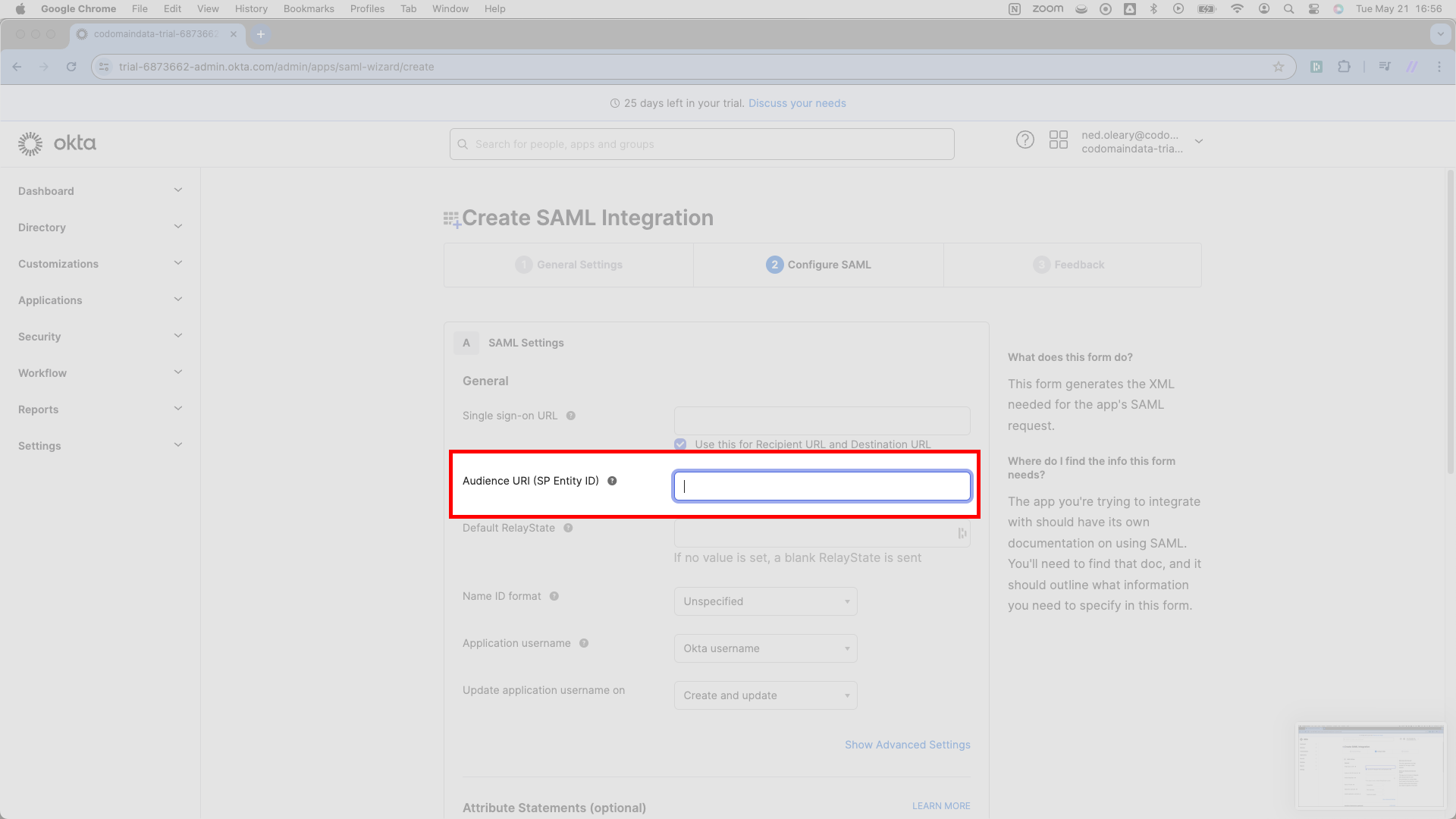Saml With Okta — Ssoready Docs