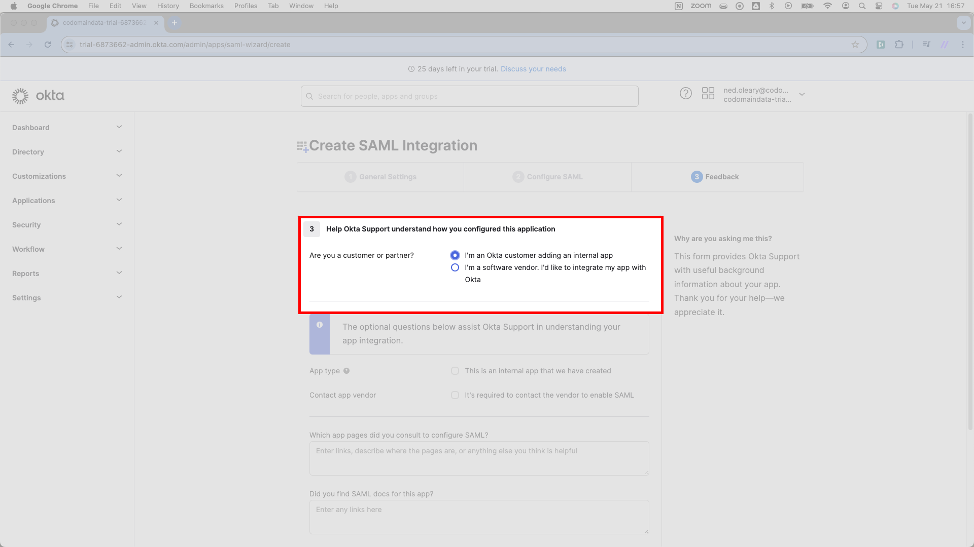 Saml With Okta — Ssoready Docs